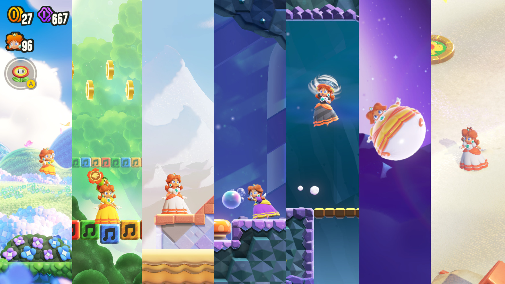 Tanned Princess Daisy Mod for Super Mario Bros. Wonder | SMBW Mods