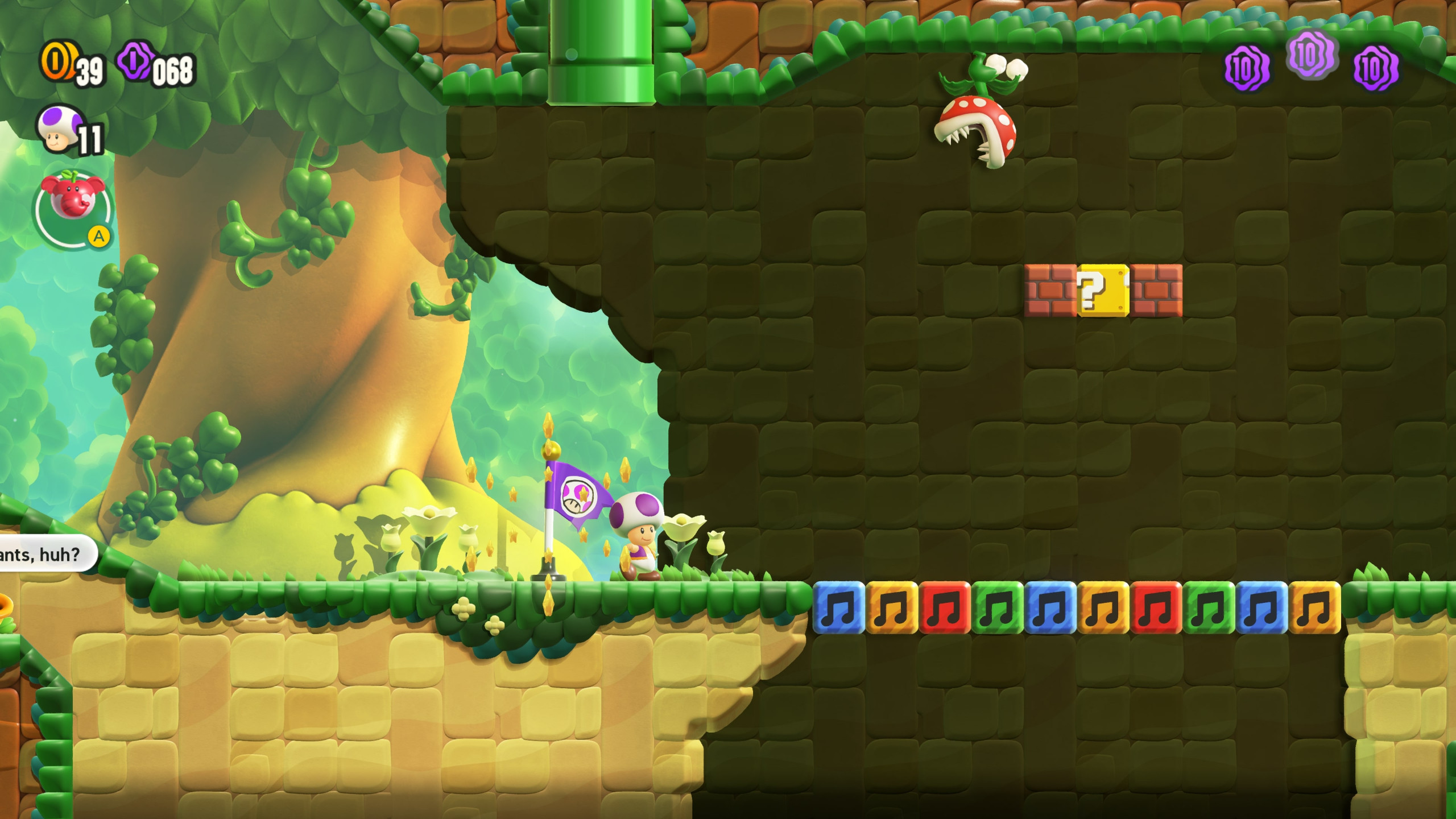 Green & Purple Toads Mod for Super Mario Bros. Wonder | SMBW Mods