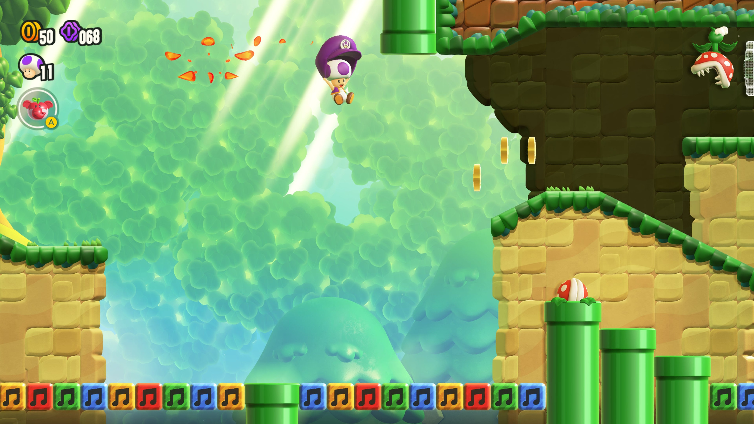 Green & Purple Toads Mod for Super Mario Bros. Wonder | SMBW Mods