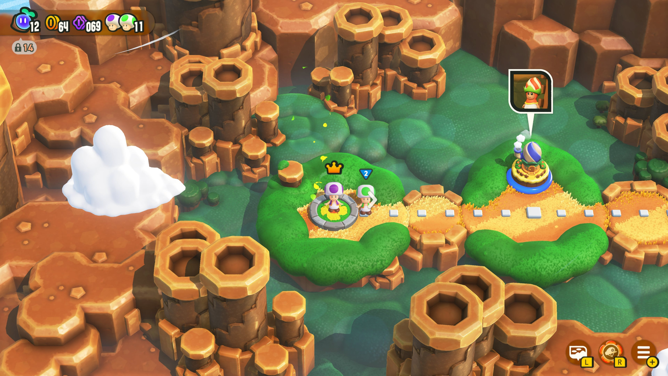 Green & Purple Toads Mod for Super Mario Bros. Wonder | SMBW Mods