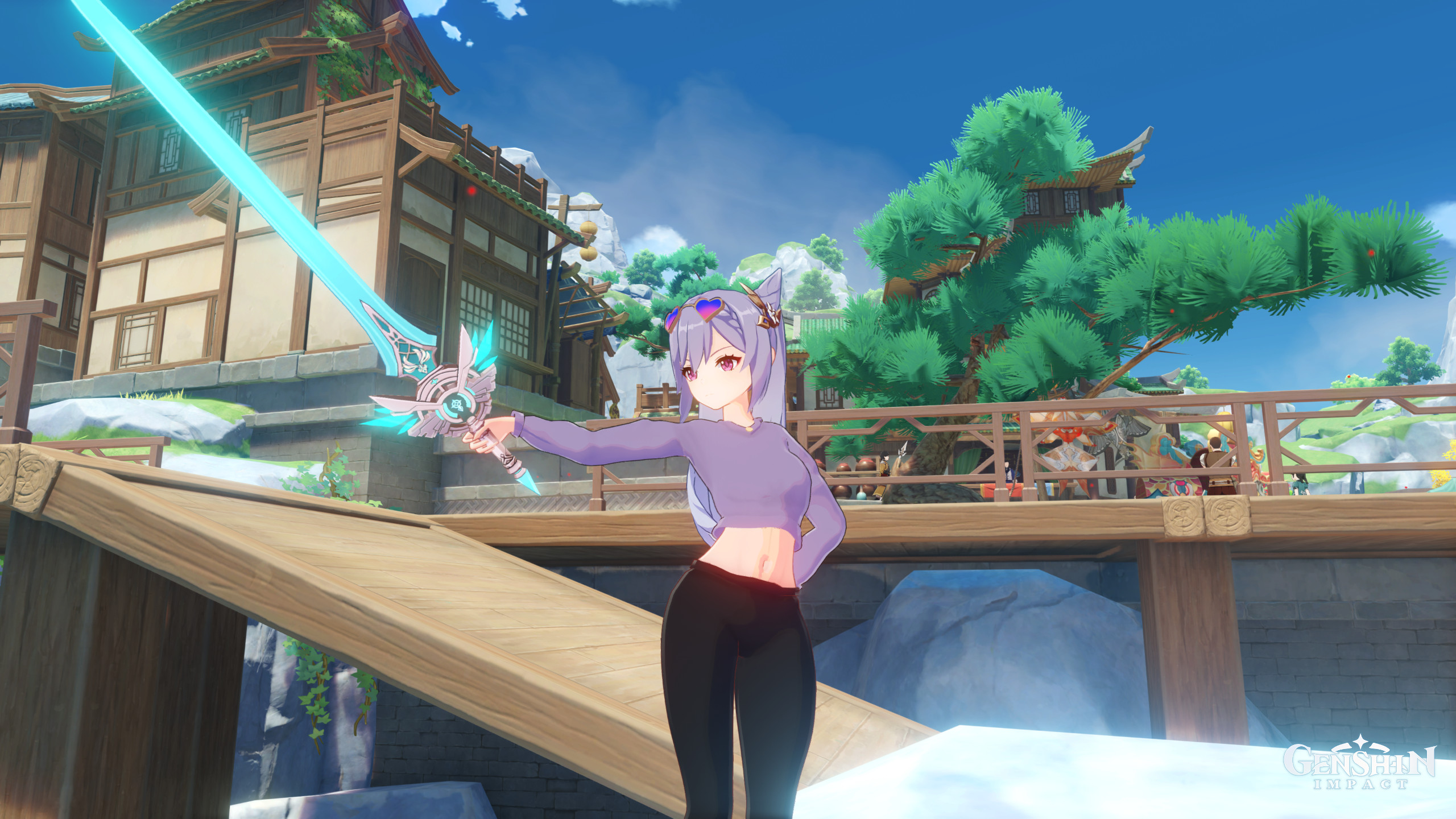 Casual Keqing | 3 outfits Mod for Genshin Impact | GI Mods