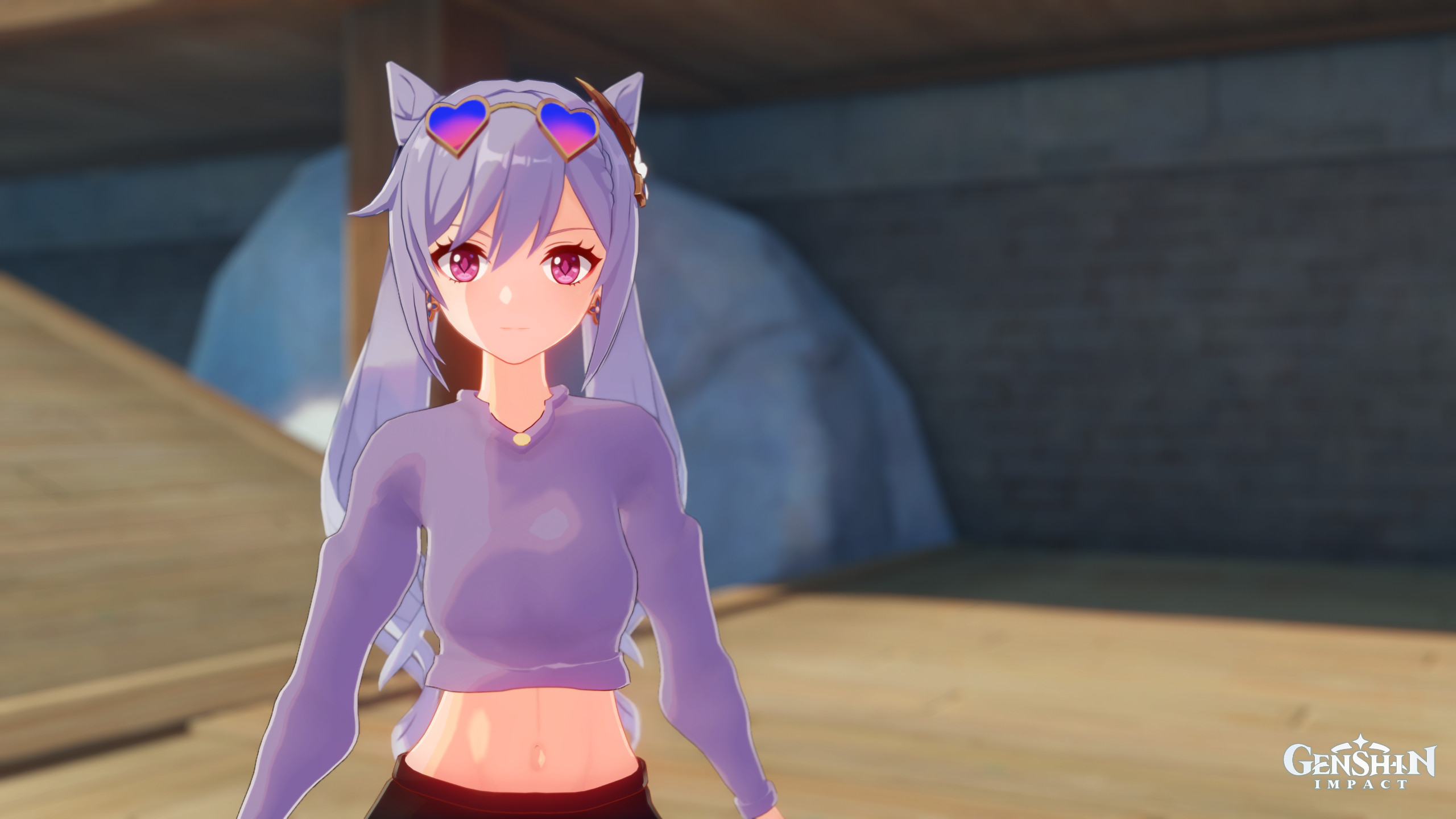 Casual Keqing | 3 outfits Mod for Genshin Impact | GI Mods