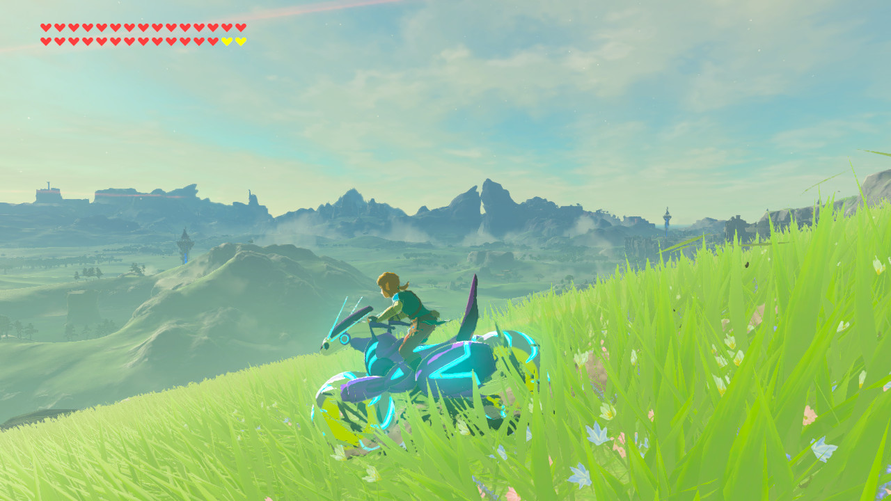 Miraidon bike over Master Cycle Mod for The Legend of Zelda: Breath of ...