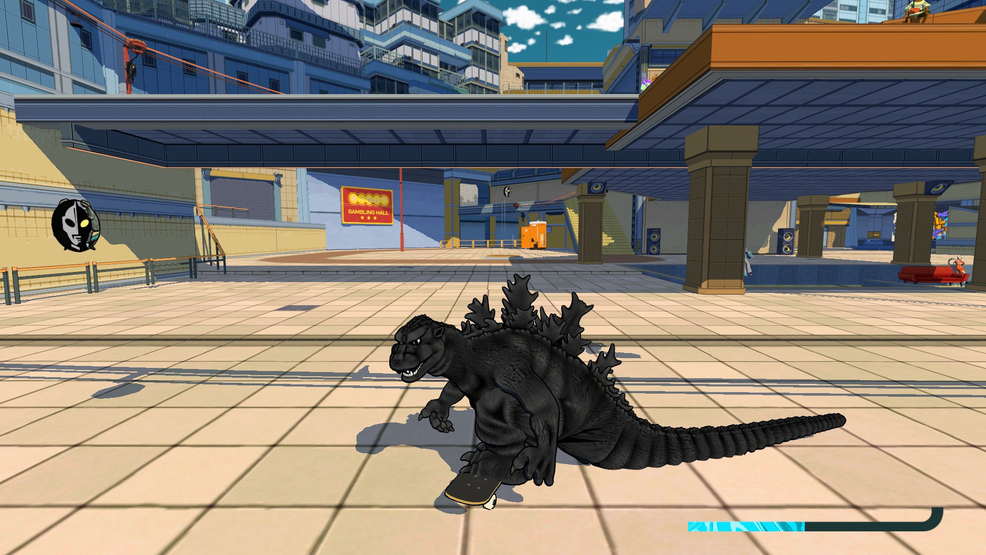 Godzilla (1954) Character Mod Mod for Bomb Rush Cyberfunk | BRC Mods