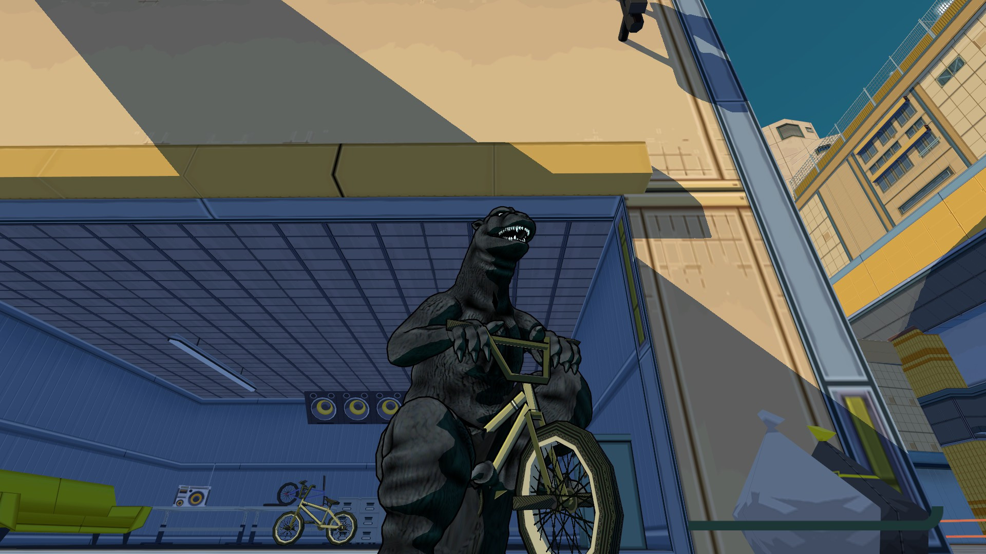 Godzilla (1954) Character Mod Mod for Bomb Rush Cyberfunk | BRC Mods