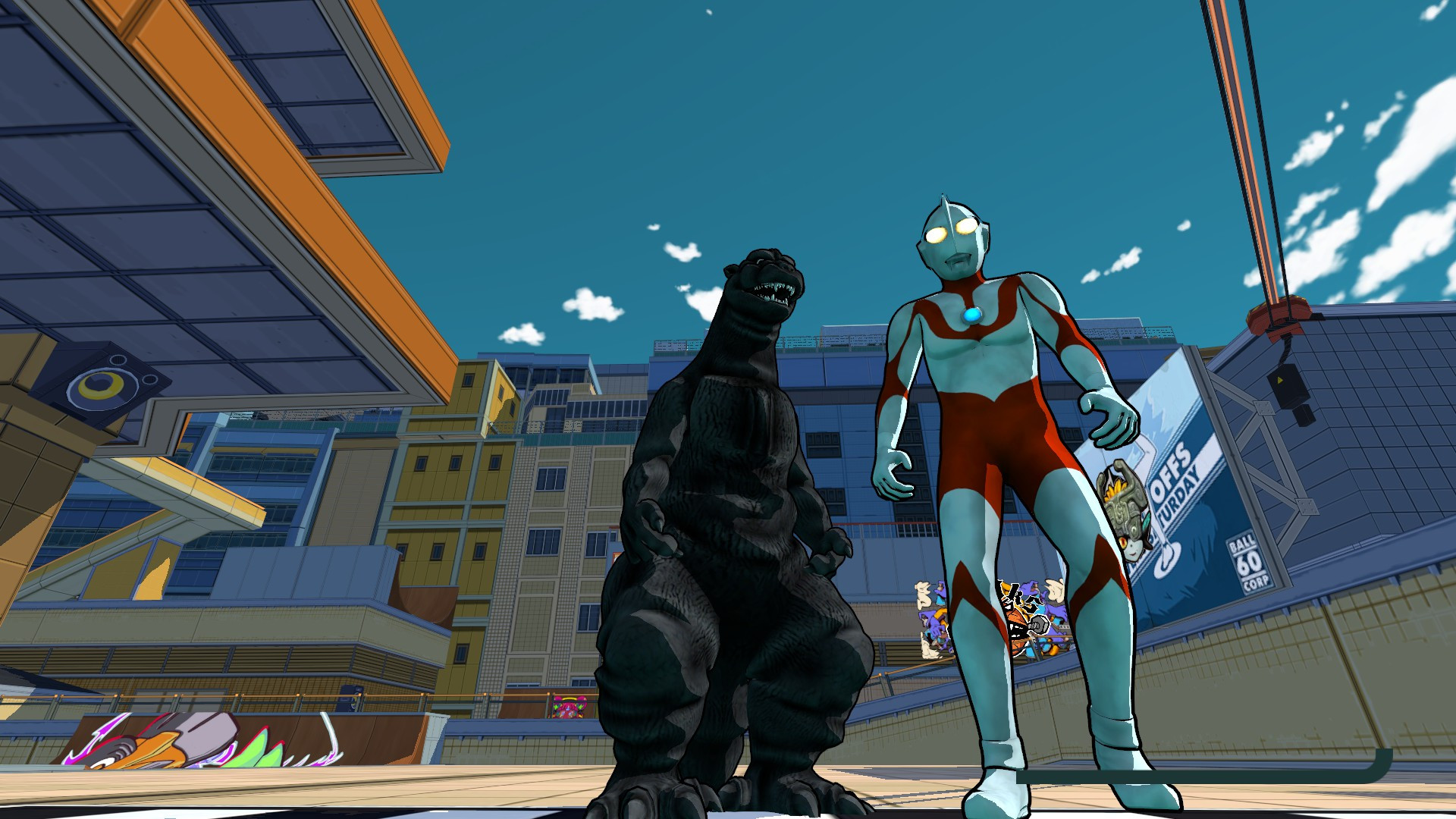 Godzilla (1954) Character Mod Mod for Bomb Rush Cyberfunk | BRC Mods