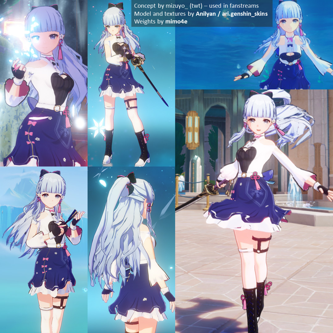 Concert Ayaka Mod for Genshin Impact | GI Mods