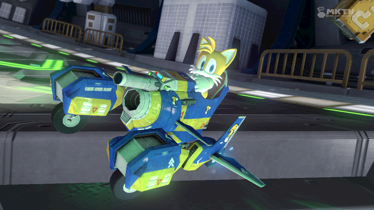 Sonic Frontiers - Tails' Cyclone in MK8 Mod for Mario Kart 8 | MK8 Mods