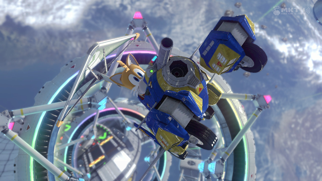 Sonic Frontiers - Tails' Cyclone in MK8 Mod for Mario Kart 8 | MK8 Mods