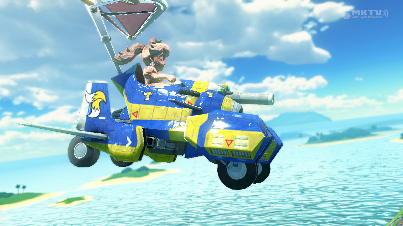 Sonic Frontiers - Tails' Cyclone in MK8 Mod for Mario Kart 8 | MK8 Mods