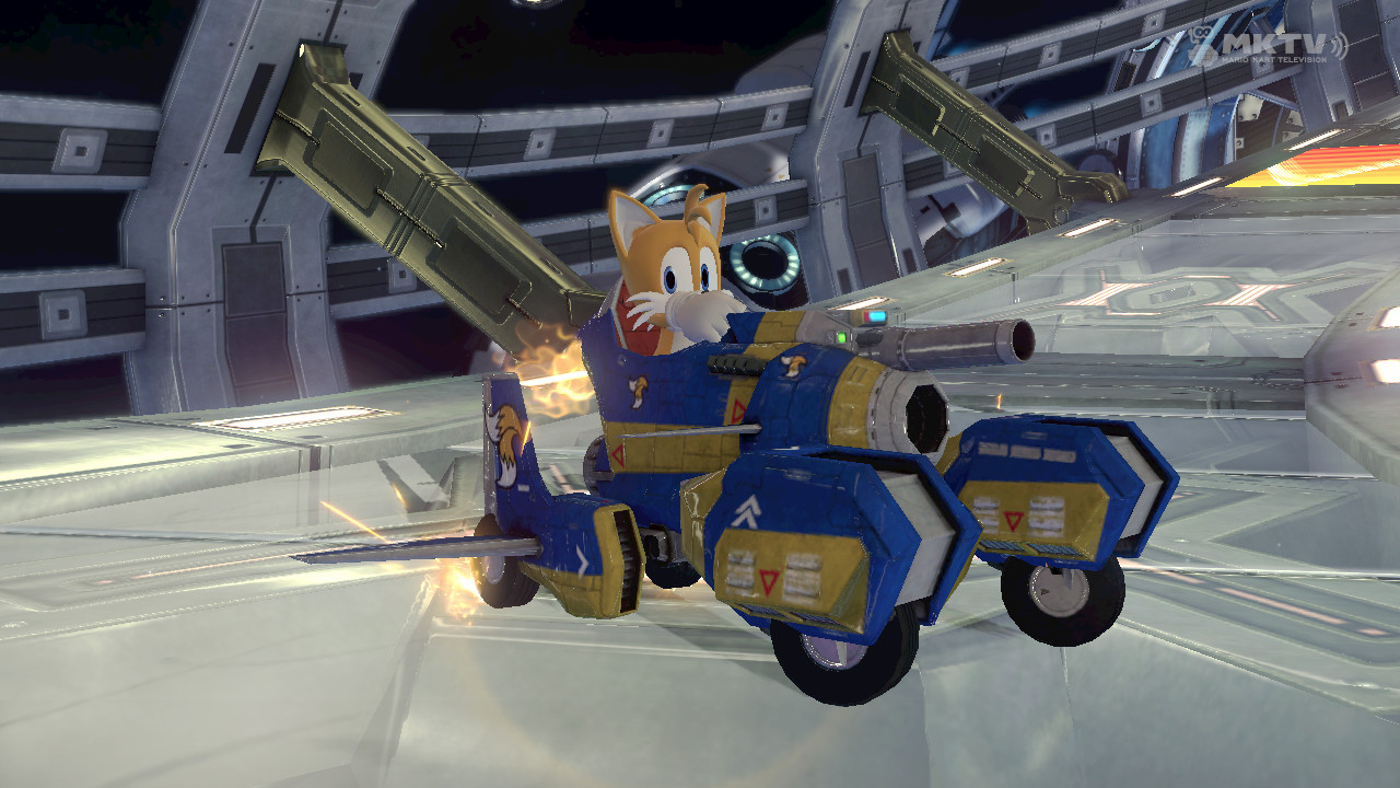 Sonic Frontiers - Tails' Cyclone in MK8 Mod for Mario Kart 8 | MK8 Mods