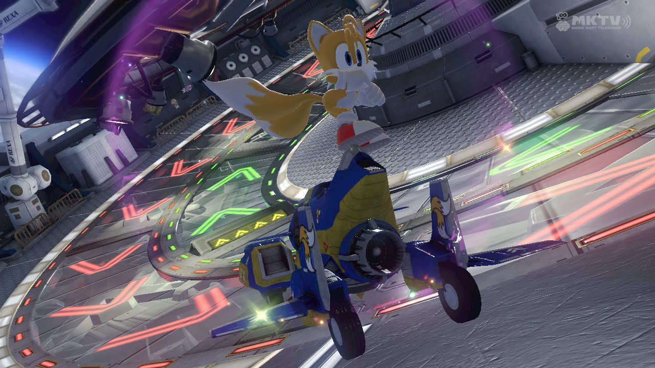Sonic Frontiers - Tails' Cyclone in MK8 Mod for Mario Kart 8 | MK8 Mods