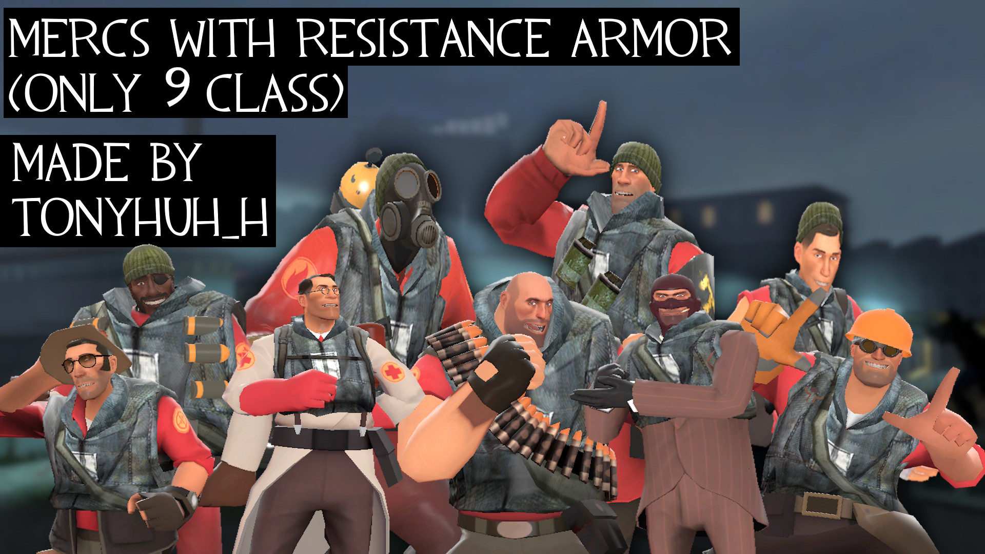 Mercs With Resistance Armor [Half-Life 2] Mod for Team Fortress 2 | TF2 ...