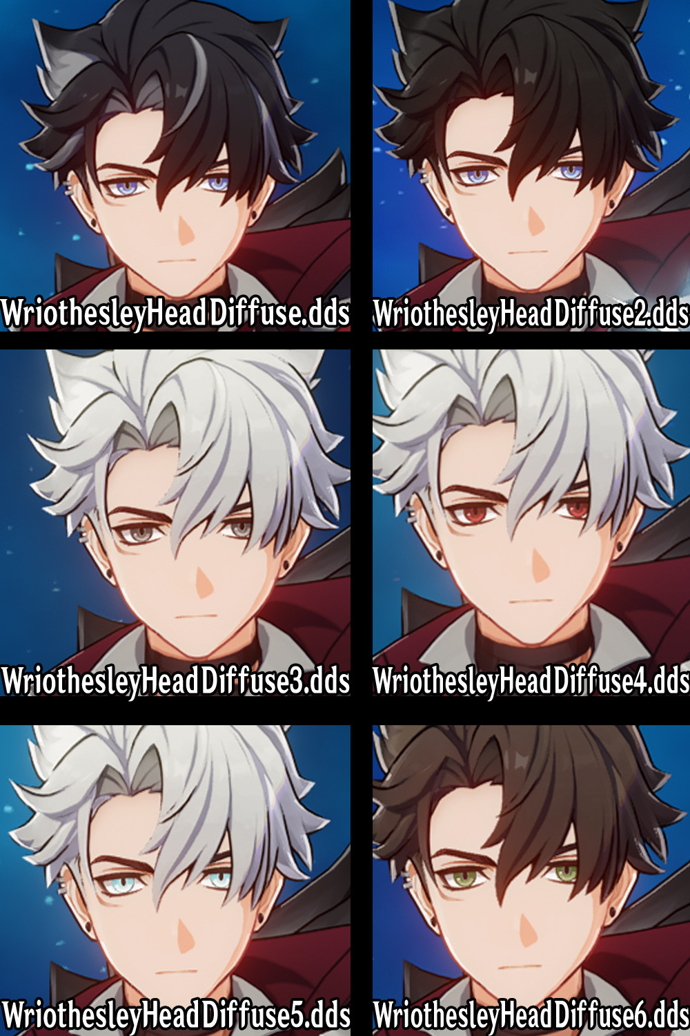 Alternative Wriothesley Mod for Genshin Impact | GI Mods