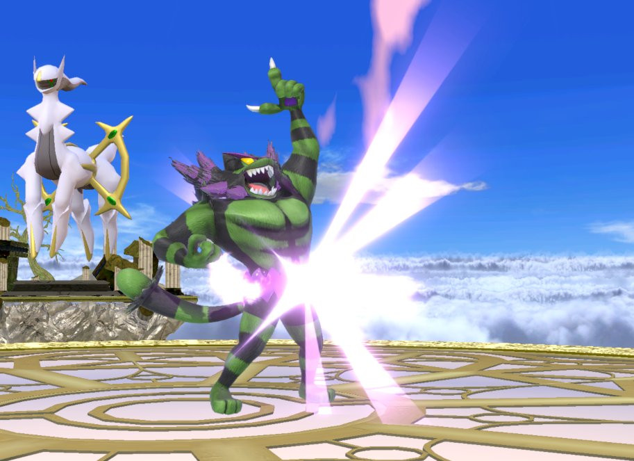 Okidogi colored Incineroar Mod for Super Smash Bros. Ultimate | SSBU Mods