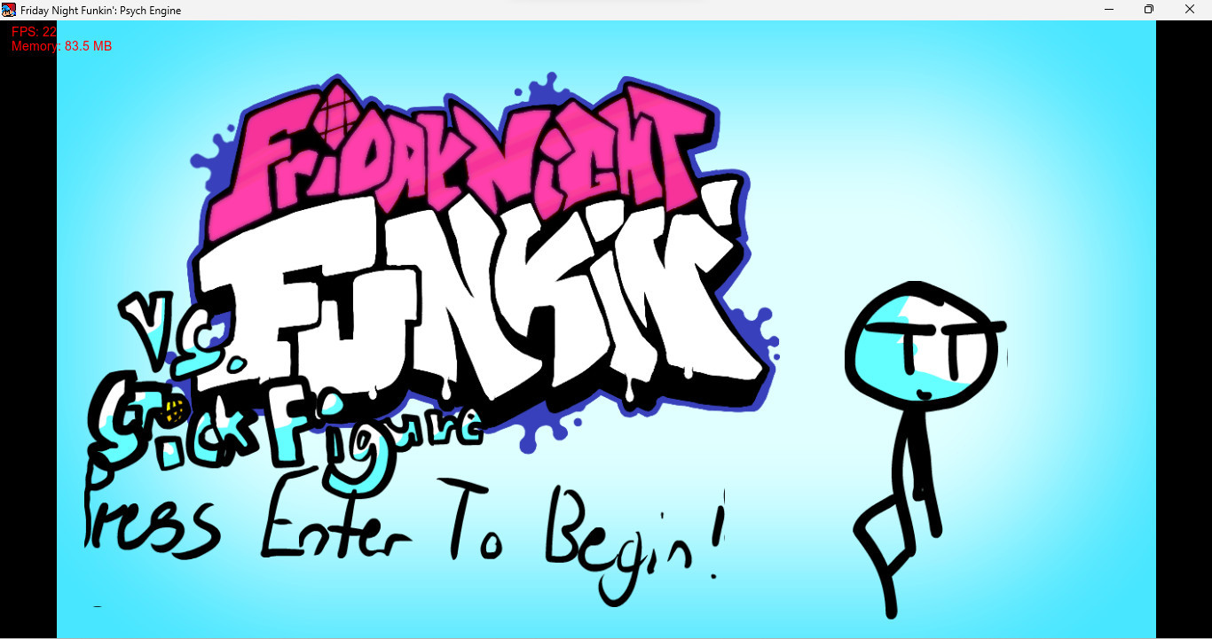 FNF | Vs Stick Figure (1.75) Mod for Friday Night Funkin' | FNF Mods