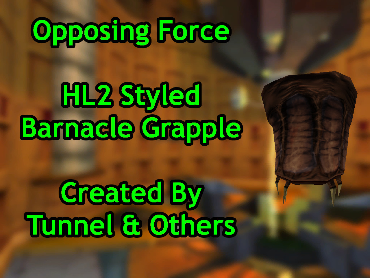 HL2 Styled Barnacle Grapple Mod for Half-Life: Opposing Force | HL:OF Mods