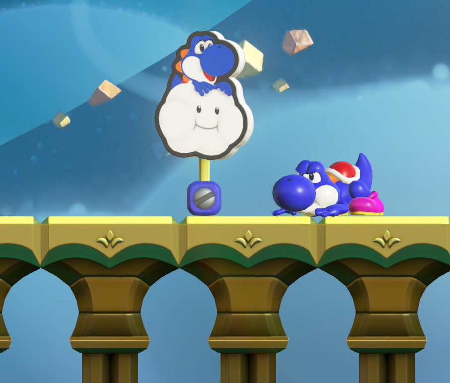 Comprehensive Playable Blue Yoshi Mod for Super Mario Bros. Wonder ...