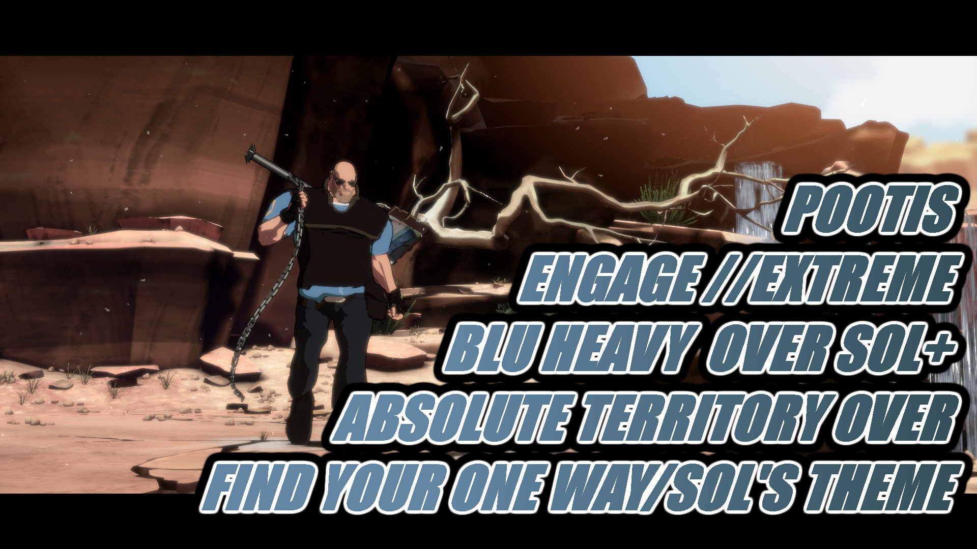 BLU Heavy + Absolute Territory over Sol's Theme Mod for GUILTY GEAR ...