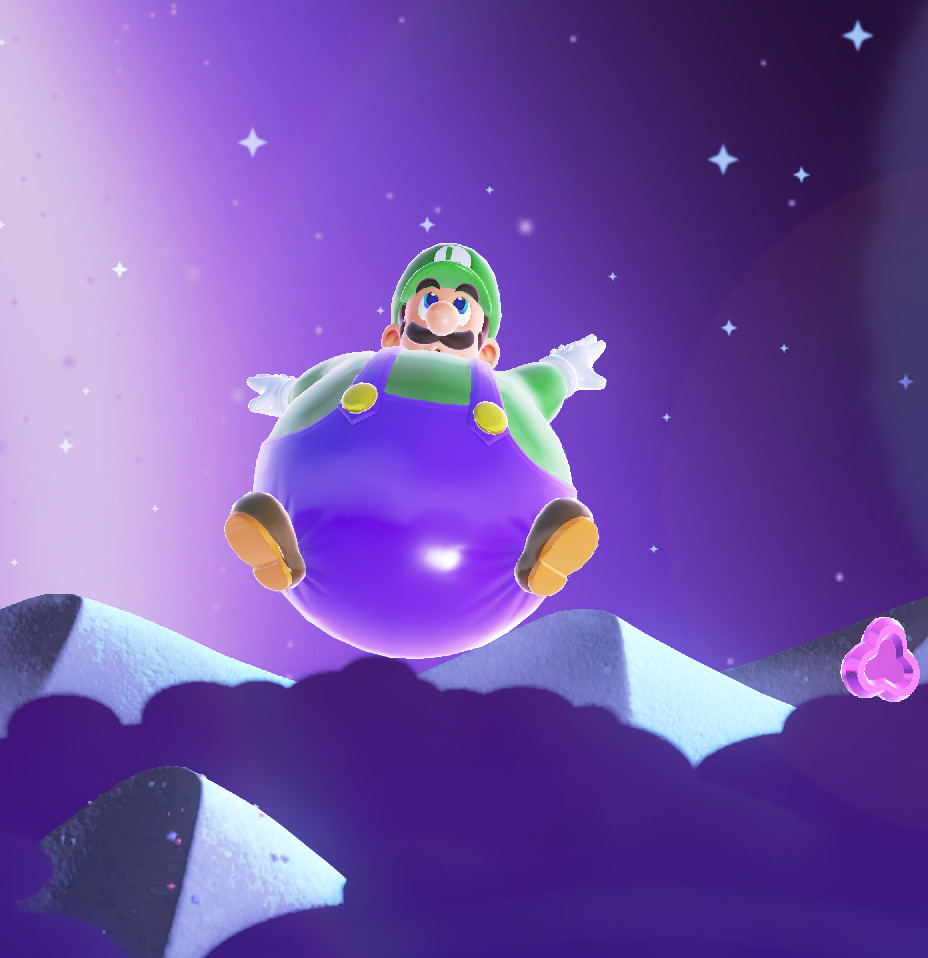 Purple Overalls Luigi Mod for Super Mario Bros. Wonder | SMBW Mods