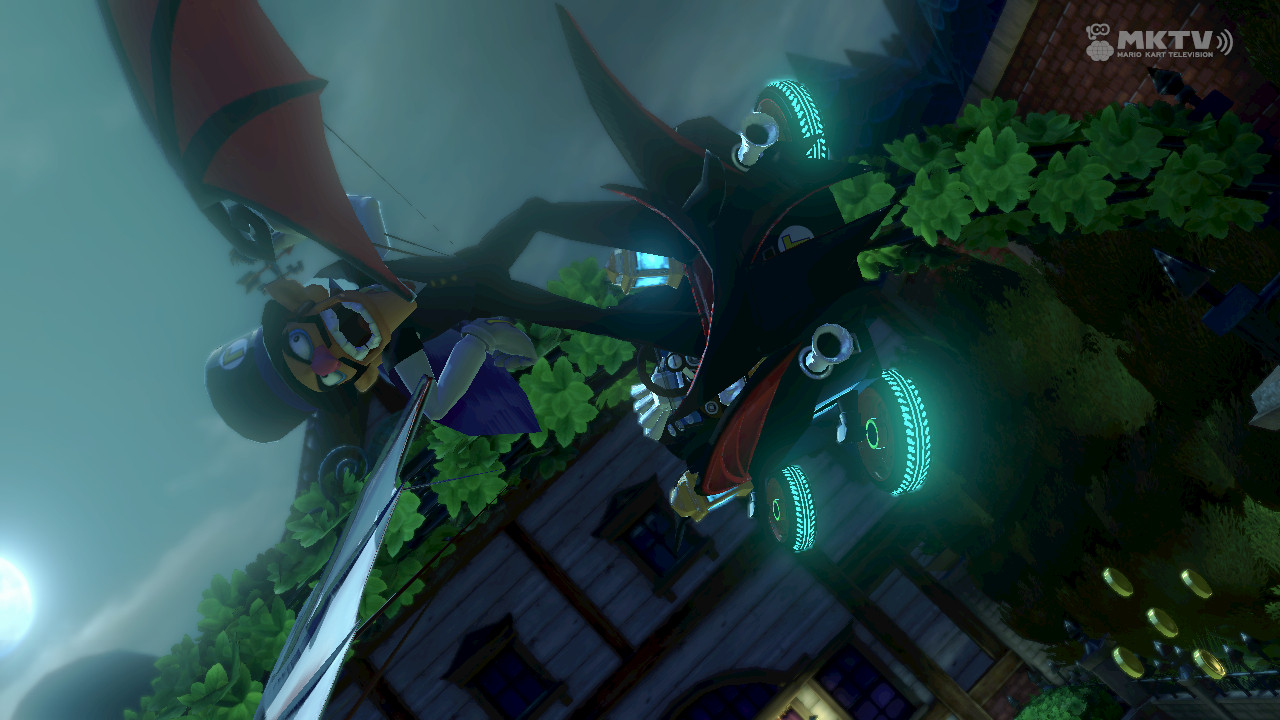 Waluigi (Vampire) [w/Tour animations] Mod for Mario Kart 8 | MK8 Mods