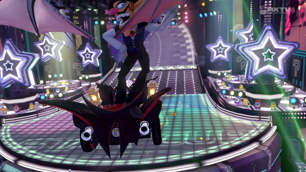 Waluigi (Vampire) [w/Tour animations] Mod for Mario Kart 8 | MK8 Mods