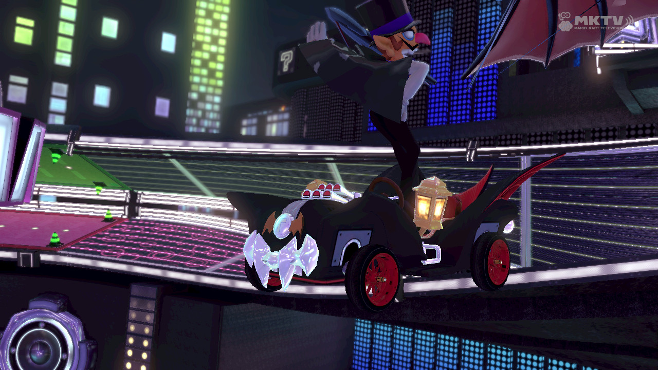Waluigi (Vampire) [w/Tour animations] Mod for Mario Kart 8 | MK8 Mods