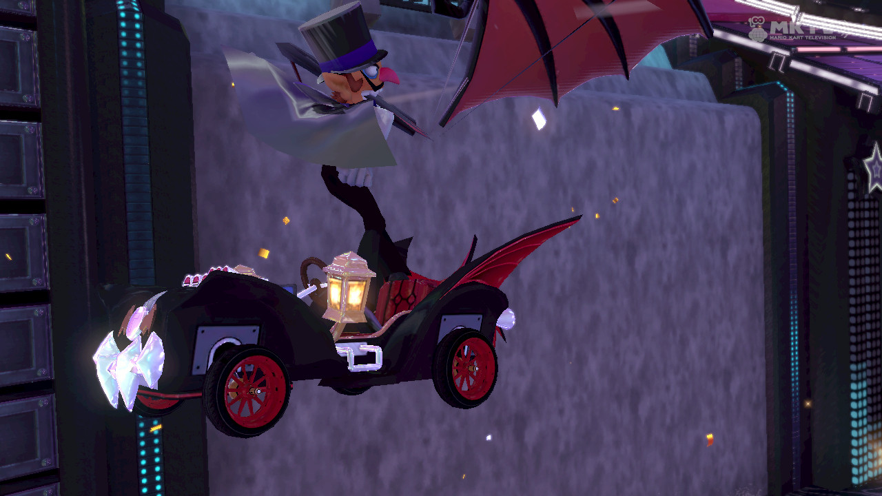 Waluigi (Vampire) [w/Tour animations] Mod for Mario Kart 8 | MK8 Mods