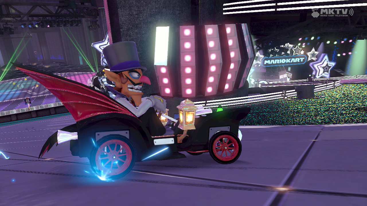 Waluigi (Vampire) [w/Tour animations] Mod for Mario Kart 8 | MK8 Mods