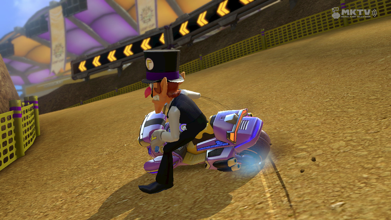 Waluigi (Vampire) [w/Tour animations] Mod for Mario Kart 8 | MK8 Mods