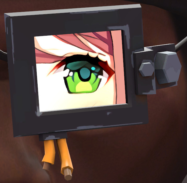 Monika over HDMI patch Mod for Team Fortress 2 | TF2 Mods