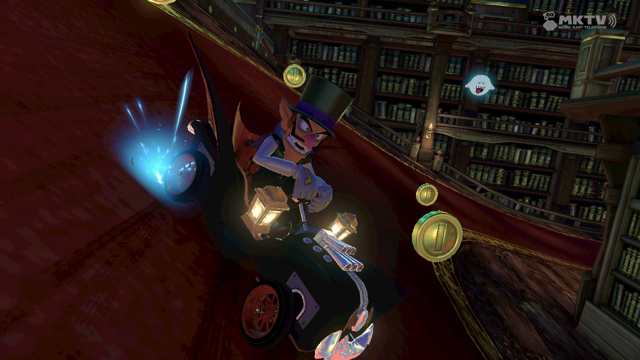 Waluigi (Vampire) [w/Tour animations] Mod for Mario Kart 8 Deluxe ...