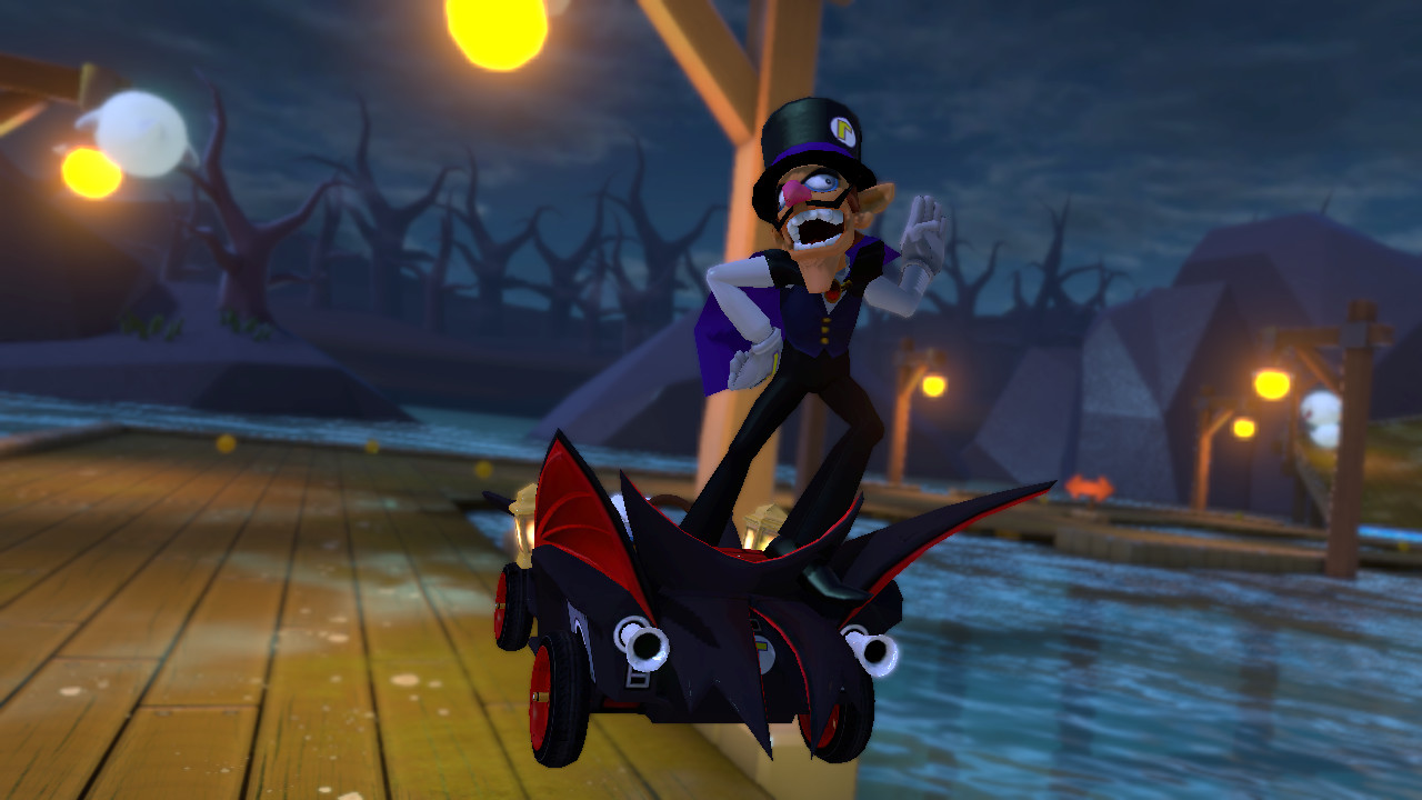 Waluigi (Vampire) [w/Tour animations] Mod for Mario Kart 8 Deluxe ...