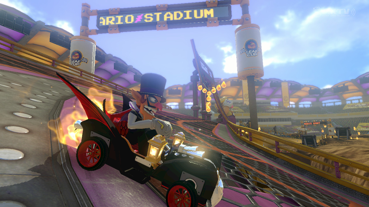 Waluigi (Vampire) [w/Tour animations] Mod for Mario Kart 8 Deluxe ...