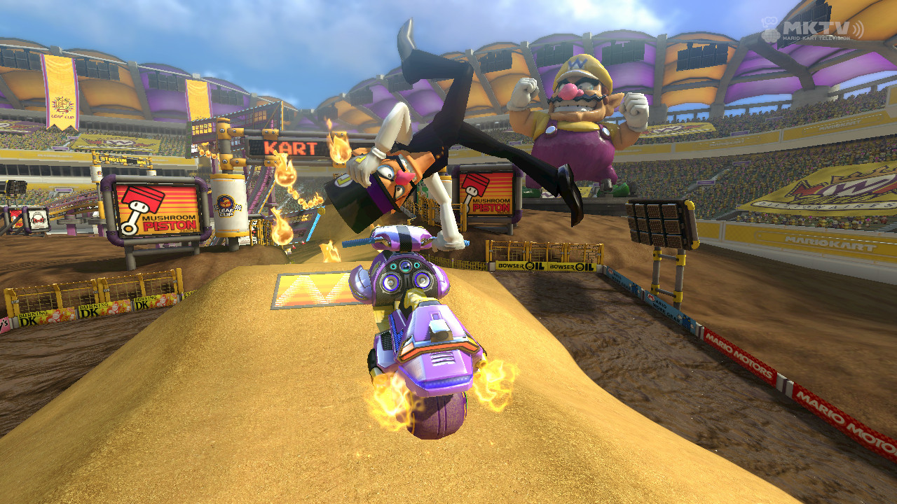 Waluigi (Vampire) [w/Tour animations] Mod for Mario Kart 8 Deluxe ...