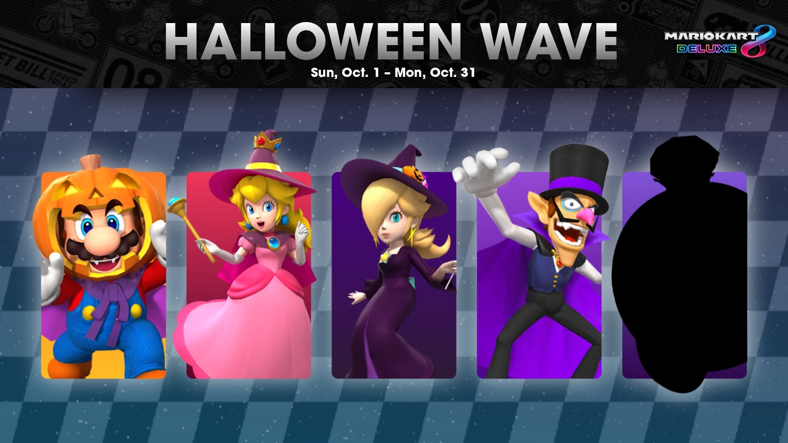 Waluigi (Vampire) [w/Tour animations] Mod for Mario Kart 8 Deluxe ...