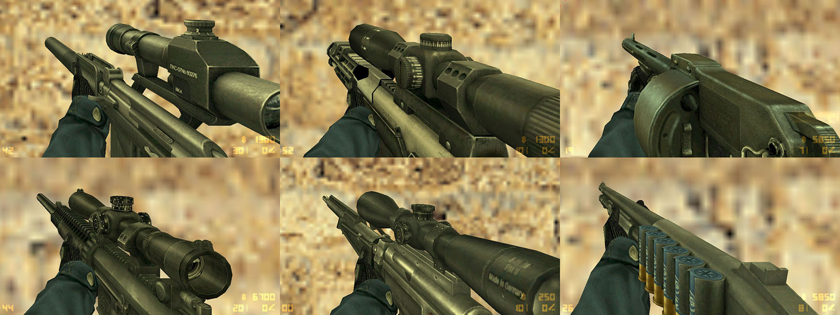 Crossfire Weapons Pack Vol.3 Mod for Counter-Strike 1.6 | CS1.6 Mods