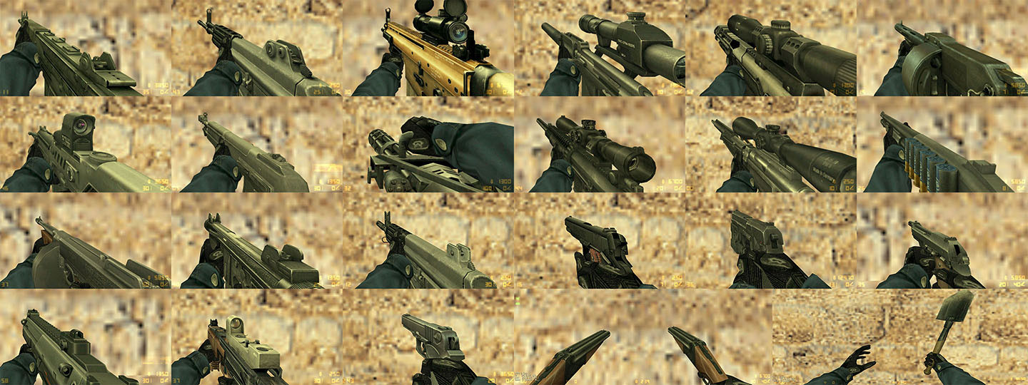 Crossfire Weapons Pack Vol.3 Mod for Counter-Strike 1.6 | CS1.6 Mods