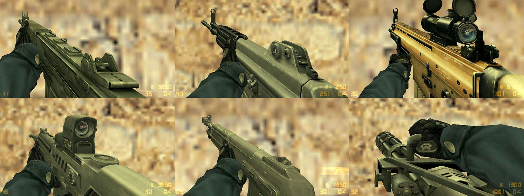 Crossfire Weapons Pack Vol.3 Mod for Counter-Strike 1.6 | CS1.6 Mods