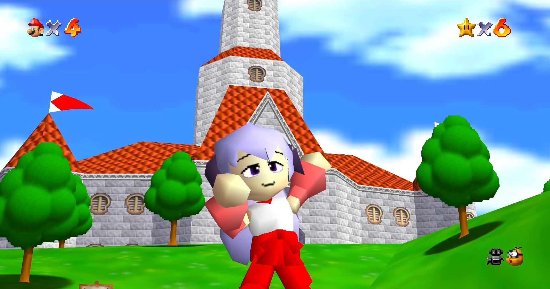 Hanyuu [SM64] Mod for Super Mario 64 PC Port | SM64 PC Mods