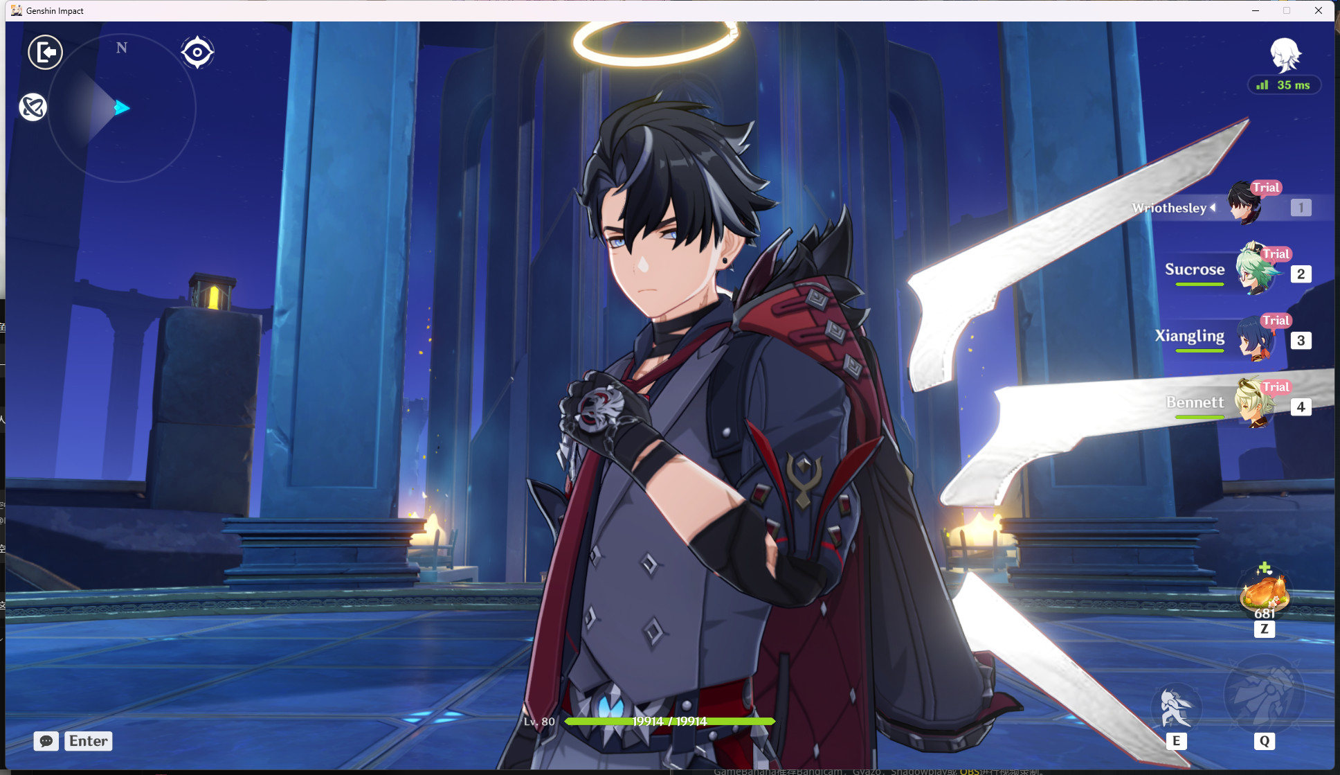 Sankta Wriothesley Mod for Genshin Impact | GI Mods