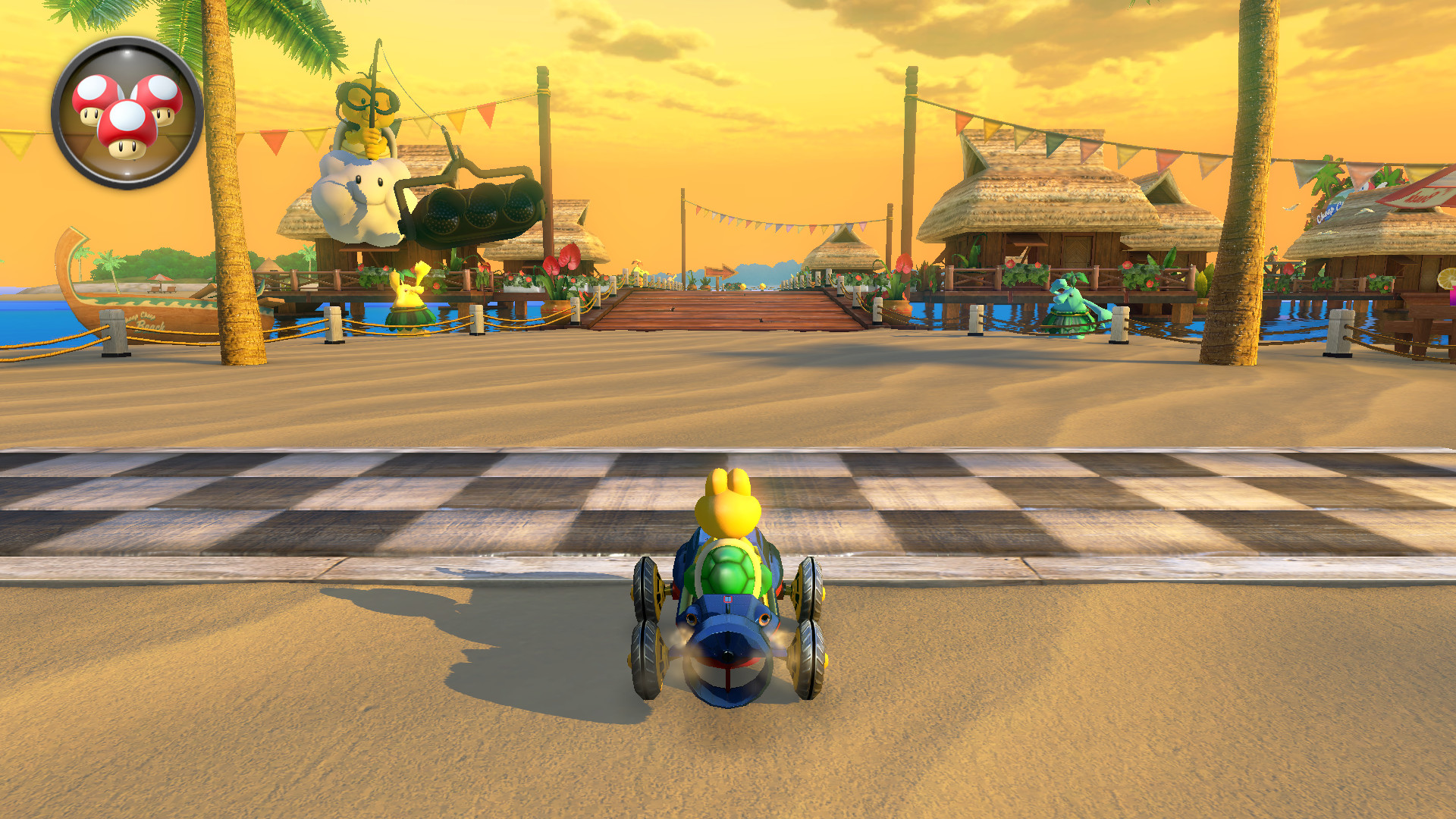 DS Sunset Beach Mod for Mario Kart 8 Deluxe | MK8D Mods
