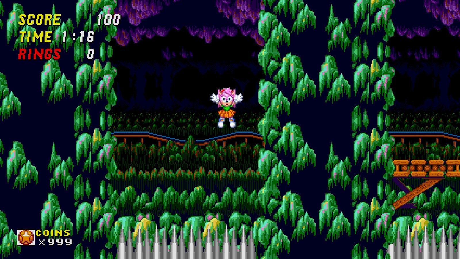 Mystic Cave Zone Spike Pit Restored Mod for Sonic Origins | SO Mods