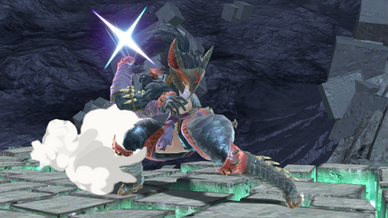 Nargacuga Armor Sheik Mod for Super Smash Bros. Ultimate | SSBU Mods