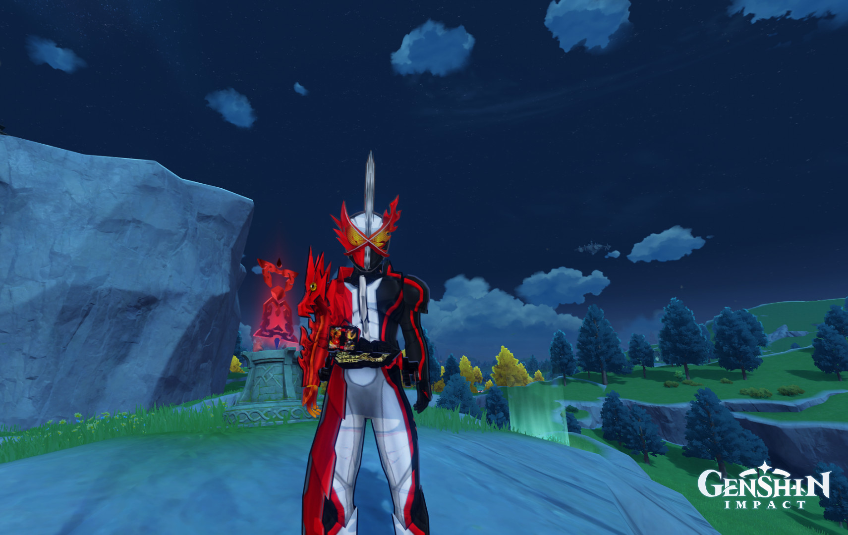 [Bennet] Kamen Rider Saber Brave Dragon + Rekka Mod for Genshin Impact ...
