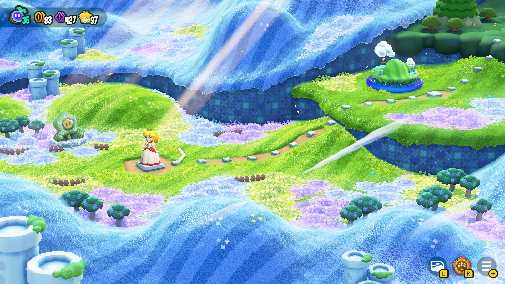 Peach - Ponytail Mod for Super Mario Bros. Wonder | SMBW Mods