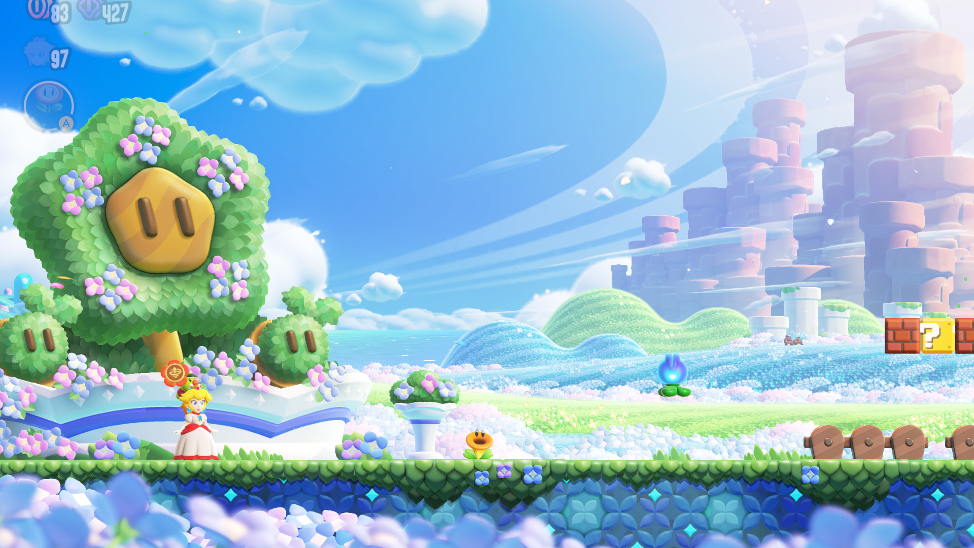 Peach - Ponytail Mod for Super Mario Bros. Wonder | SMBW Mods