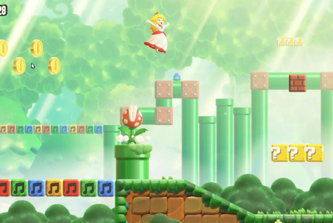 Peach - Ponytail Mod for Super Mario Bros. Wonder | SMBW Mods
