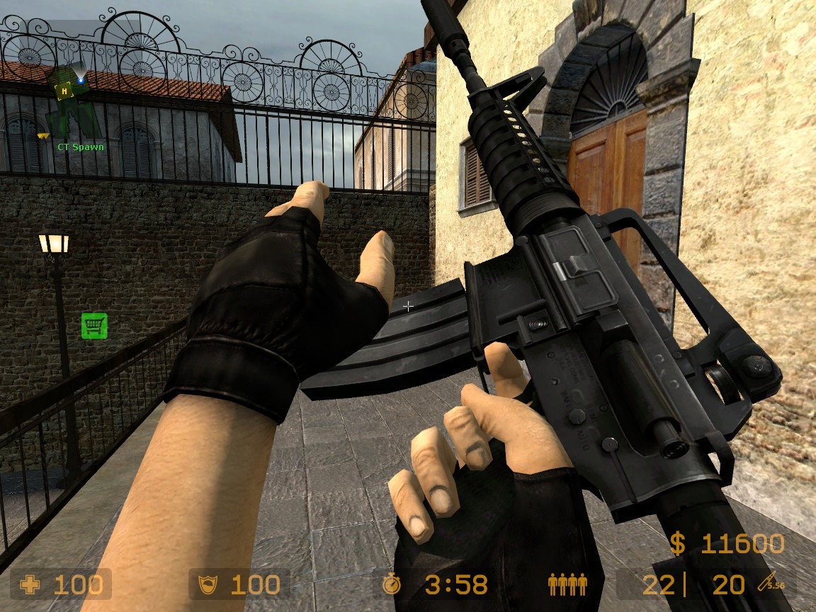 1.6/cz style m4a1 Mod for Counter-Strike: Source | CS:S Mods