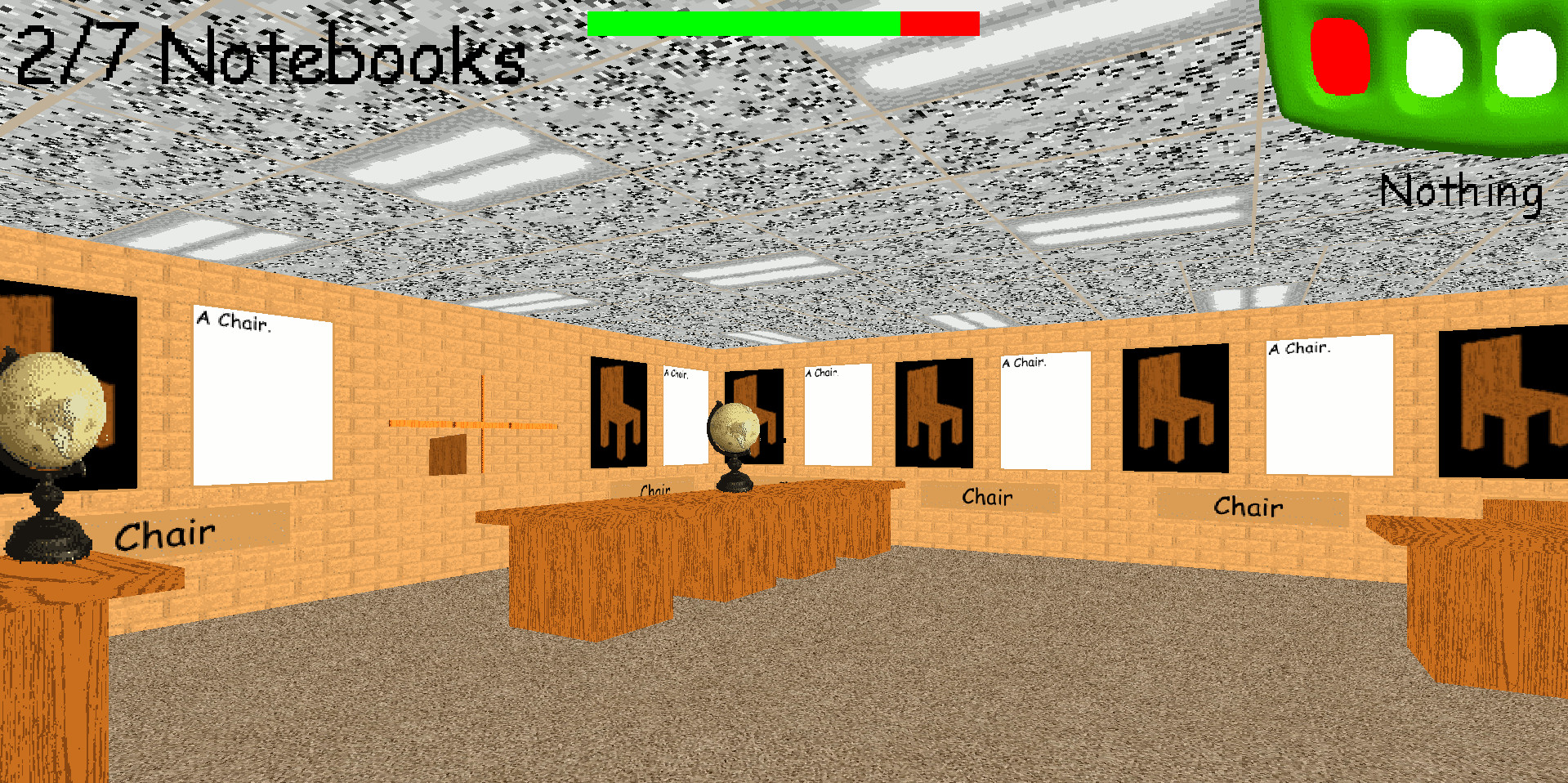 Chair. (NEW SCHOOL UPDATE) Mod for Baldi's Basics | Baldi Mods